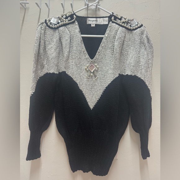 Magnolia | Sweaters | Magnolia Vintage Beaded Sweater | Poshmark